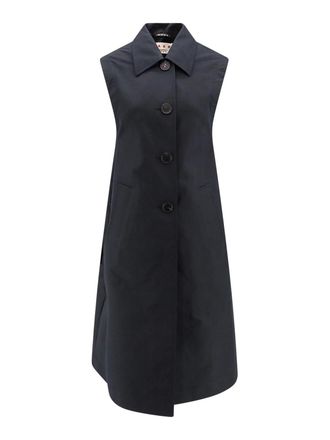 Marni Manteau Court - Noir