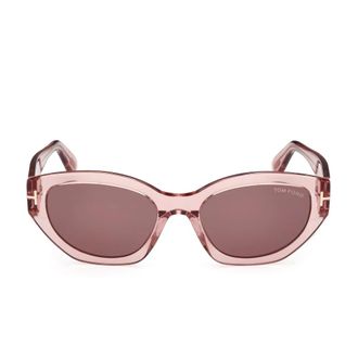 Tom Ford Cat-Eye Sonnenbrille - - Accessories - Damen - Rosa - 55 MM