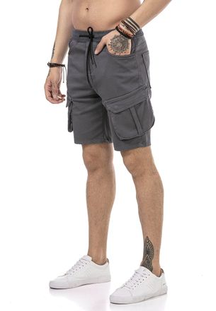 Red Bridge Cargoshorts Kurze Hose Casual Baumwolle Premium Qualität Anthrazit S