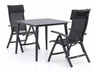 Bellagio la vita attrattiva Bellagio Lugo/Sora 90cm dining tuinset 3-delig