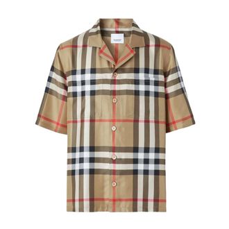 Burberry Homme, Chemises, Multicolore, Taille: M Chemise &Eacute;l&eacute;gante A7028