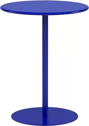 Generic Runder Endtisch, Eisenmetall -endtisch, Runder Stangentisch, Moderner Kneipentisch, Kaffee -snacktisch, Neben Dem Bett Tragbare Workstation Für Couch 