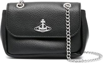 Vivienne Westwood Femme, Sacs, Noir, Taille: ONE Size Orb Small Shoulder Bag