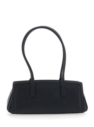 Michael Michael Kors Womens Shoulder Bag Laila Black Leather Cow