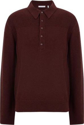 Helmut Lang polo Block - Rouge
