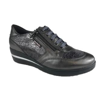 Mephisto Damenschuhe Sneaker / lockeres Fu&szlig;bett - - Shoes - Damen - Grau - 39 1/2 EU