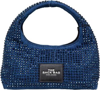 Marc Jacobs Femme, Sacs, Bleu, Taille: ONE Size Sac &agrave; Main en Denim Lavage Fonc&eacute; avec Fermeture Magn&eacute;tique