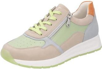 Remonte Femme D2g00 Baskets Basses, Vert, 39 EU