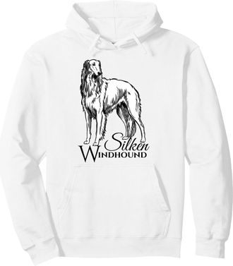 Creativemotions Windhund aus Seide Pullover Hoodie