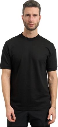 HUGO BOSS Homme, Tops, Noir, Taille: XL Thompson Crew Neck T-shirt