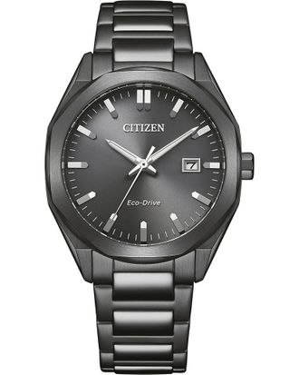Citizen Eco-Drive Edelstahl Grau, 38mm, Analog-Quartzkaliber E111 Herrenuhr BM7625-80H