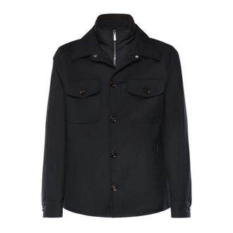 Moorer Homme, Vestes, Bleu, Taille: 2XL Dulac Pum Jacket