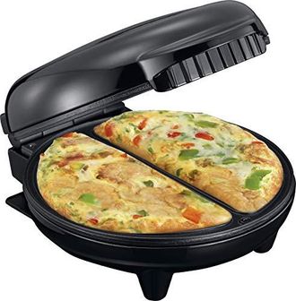 Melissa Melissa 16250086 Omelette Maker Gril de contact-750 watts Pr&eacute;parer des omelettes rapidement, facilement et sans quelles collent, 750, Acier inoxydable