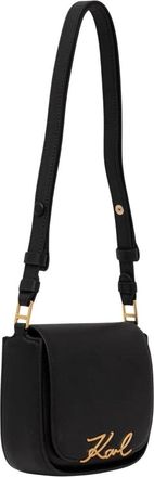Karl Lagerfeld Femme, Sacs, Noir, Taille: ONE Size Sac bandouli&egrave;re K/Signature