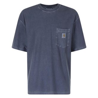Carhartt Work in Progress Homme, Tops, Bleu, Taille: M T-Chemises