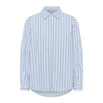 Saint Tropez KeelySZ Shirt - - Blouses & Shirts - Damen - Blau - XL