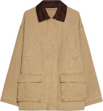 Pennyblack Femme, Vestes, Beige, Taille: 42 FR Barn Jacket