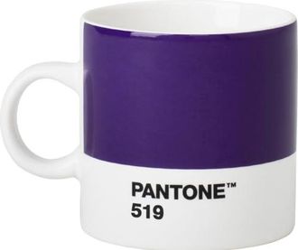 Copenhagen Design Pantone Espressotasse, Porzellan, Violet 519, 6.1 x 6.1 x 8.2 cm