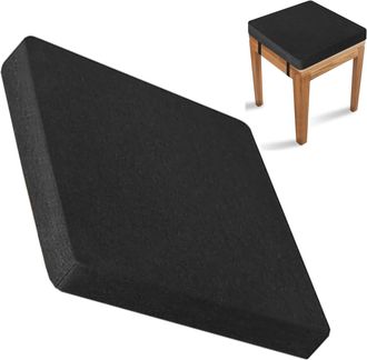 Generic Esszimmerstuhlkissen, 40 x 40 x 8 cm dick, rutschfest, mit B&auml;ndern und waschbarem Bezug f&uuml;r K&uuml;chen-, B&uuml;ro- und Gartenst&uuml;hle