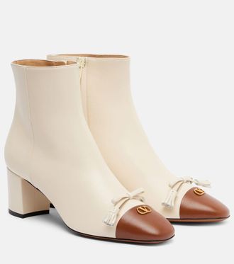 Valentino Garavani Ankle Boots Valet Du Roi 60 aus Leder