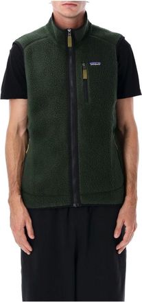 Patagonia Homme, Vestes, Vert, Taille: XL Veste Polaire R&eacute;tro Confortable