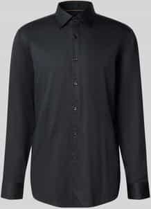 HUGO BOSS Slim Fit Businesshemd aus reiner Baumwolle Modell H-HANK KENT-C1