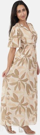 Elara Maxikleid Sommer Maxikleid Damen mit floralem Print Elegant