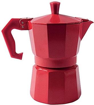 Excelsa Excèlsa Chicco Color Espressokocher, 1 Tasse, Rot