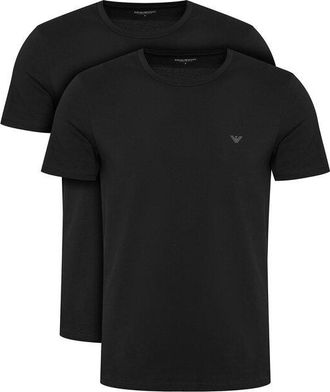 Emporio Armani T-Shirt-Set EM000391 AF18881 MC005 Schwarz Slim Fit