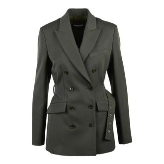 Dondup Giacca Doppiopetto - - Jackets - Damen - Gr&uuml;n - L