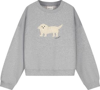 Fab By Fabienne Chapot Fabienne Chapot - Amy Puppy Sweater - Femme - Sweatshirts et sweats &agrave; capuche - Gris - Taille: 46 FR
