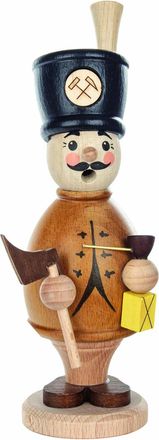 Rudolphs Schatzkiste Räucherfigur Bergmann mit Laterne BxHxT 8,5x16x8,5cm NEU Bergarbeiter Kumpel Räuchermann Rauchmann Rauchfigur