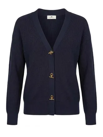 Elisabetta Franchi Cardigan - Bleu