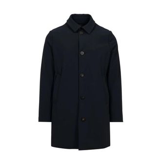 Roberto Ricci Design Schwarz Blaue Jacke Leicht Winddicht Atmungsaktiv - - Coats - Herren - Blau - L