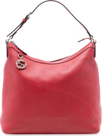 Gucci 2016-2025 Leather GG Charm tote bag - Rot