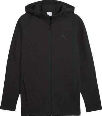 Puma Evostripe Hoodie mit durchgehendem Rei&szlig;verschluss f&uuml;r Herren (Schwarz)