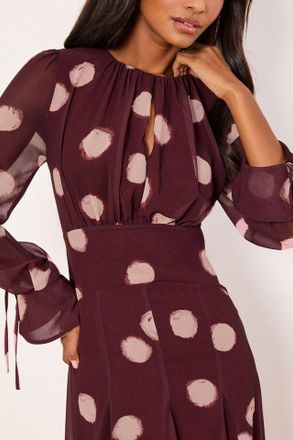 Lipsy Midikleid Lipsy ausgestelltes Midikleid, Regular (1-tlg)