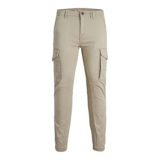 Jack & Jones Cargo Crockery Beige Pantalon - Homme - Pantalons - Beige - Taille: W27 L30
