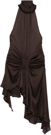 Siedres Toni Ruffled Halterneck Dress