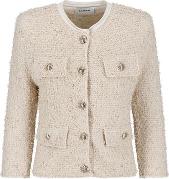 Balmain Blazer Mit Kn&ouml;pfen