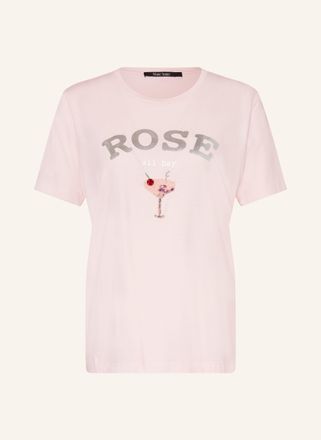 Marc Aurel Marc Aurel T-Shirt Mit Schmucksteinen rosa