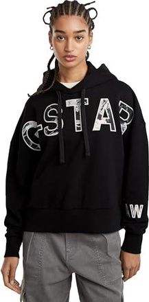 G-Star G-Star Femme Sweat À Capuche Embro Print Oversized, Noir (dk black D25046-D589-6484), S