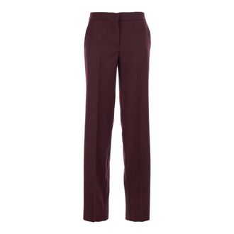 Twinset High Waist Straight Hosen - - Trousers - Damen - Lila - L