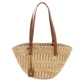 Saint Laurent Damen, Pre-Owned, Beige, ONE SIZEGr&ouml;&szlig;e