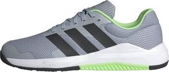 adidas Homme Dropset Base Training Shoes Chaussures de Sport et dentraînement, Halo Silver/Lime Burst/Core Black, 46 2/3 EU