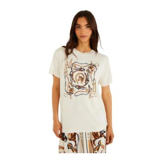 Farm Rio Farm Rio - T-shirt ajust&eacute; &Eacute;questre - Femme - Tops - Blanc - Taille: 36 FR