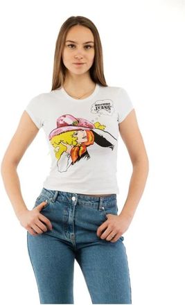 Moschino Femme, Tops, Blanc, Taille: 36 FR T-Chemises