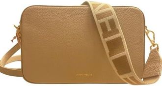 Coccinelle Cuir sac &agrave; &eacute;paule bandouli&egrave;re Tebe Mini Bag Grained Leather Sandshell beige