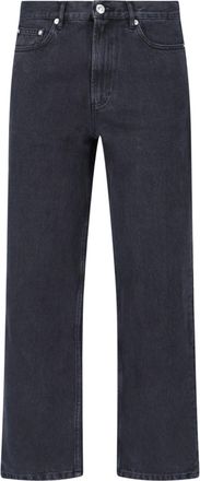 A.P.C. A. P.C. Straight Leg Jeans - Schwarz