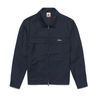 Kappa Blaue Marine-Overshirt-Kollektion Regular Fit - - Jackets - Herren - Blau - S